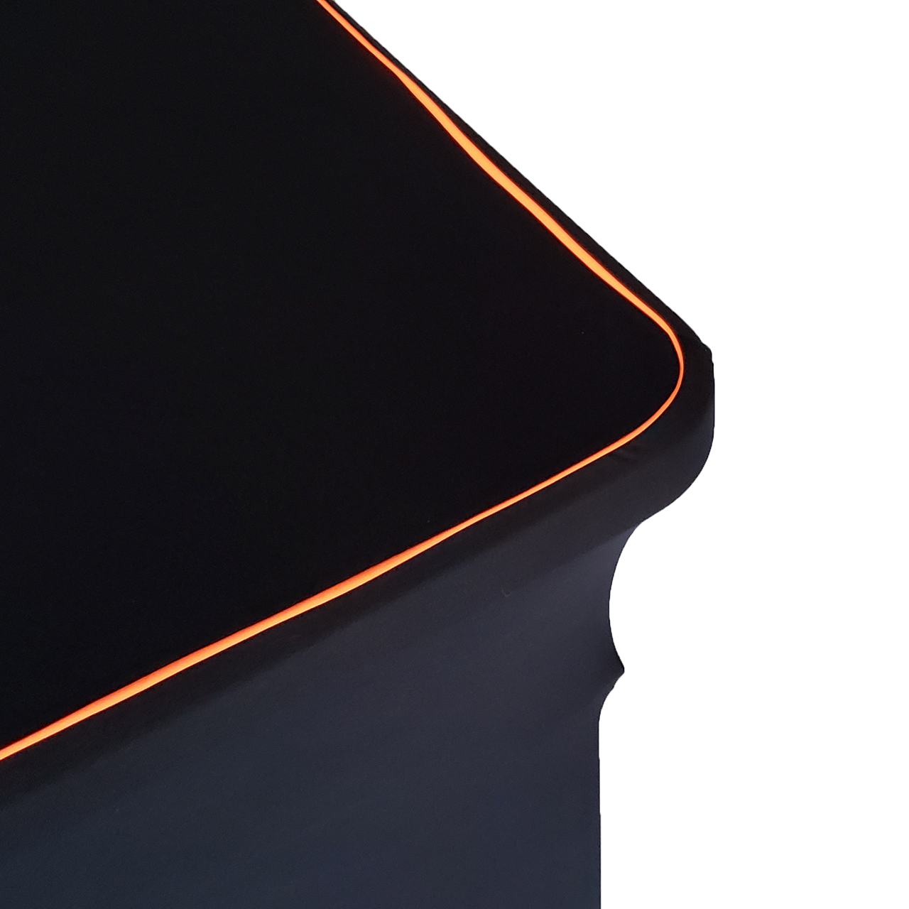 Capa para mesa dobrável Elastano NeON Laranja - 84e90cm - @dobcase