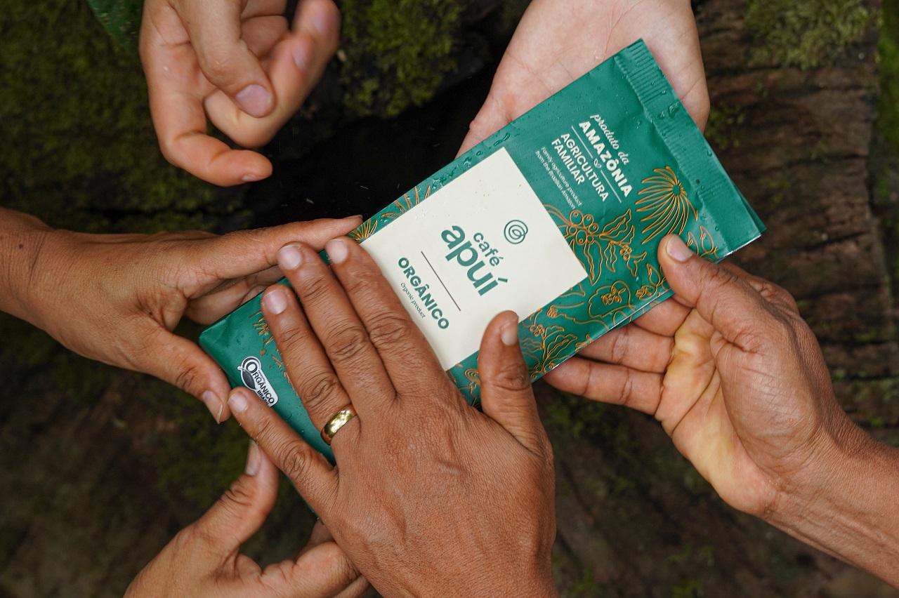 Café Apuí Orgânico - grão torrado 250g - D'Amazônia Origens