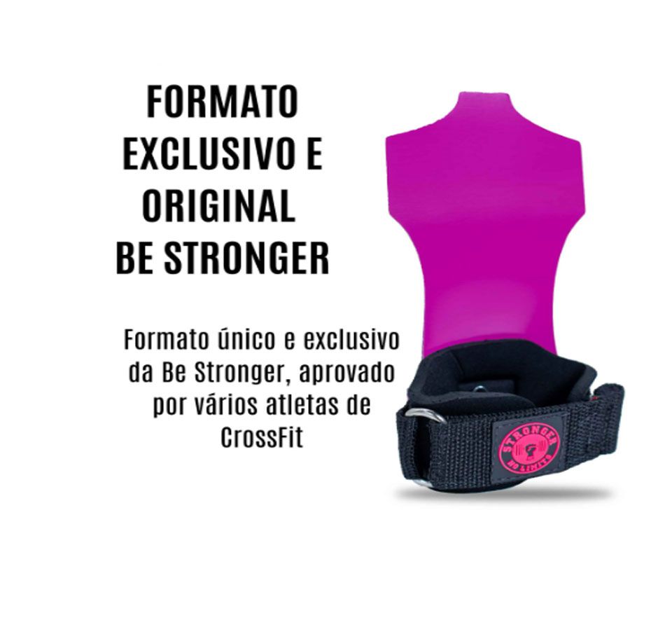 Hand Grip para mãos modelo Thor - Cor rosa - NIVEL BOX Equipamentos Fitness