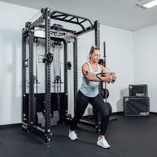 Power Rack Rep Fitness ARES 2.0 - NIVEL BOX Equipamentos Fitness