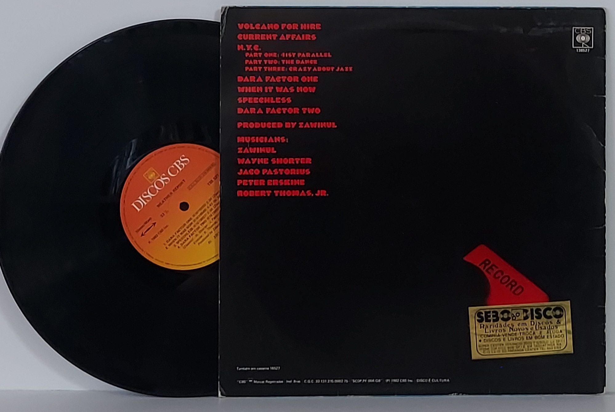 Weather Report ‎– Weather Report - VINIL SP