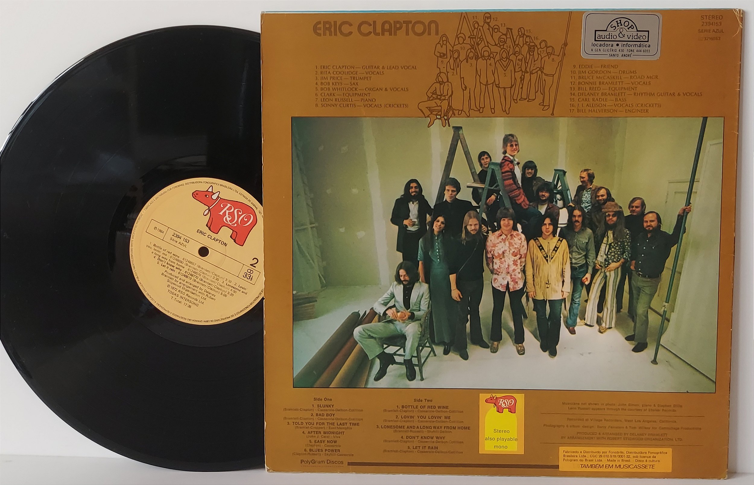 Eric Clapton ‎– Eric Clapton - VINIL SP