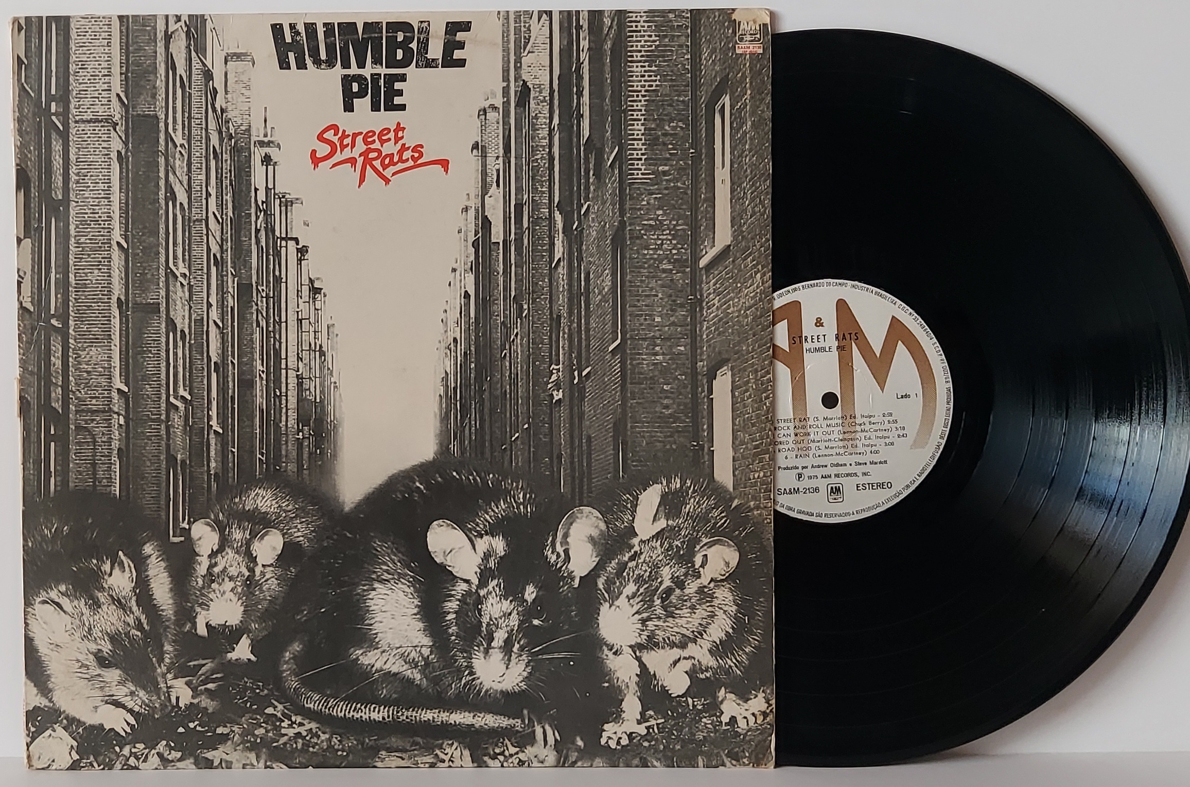 Humble Pie ‎– Street Rats - VINIL SP