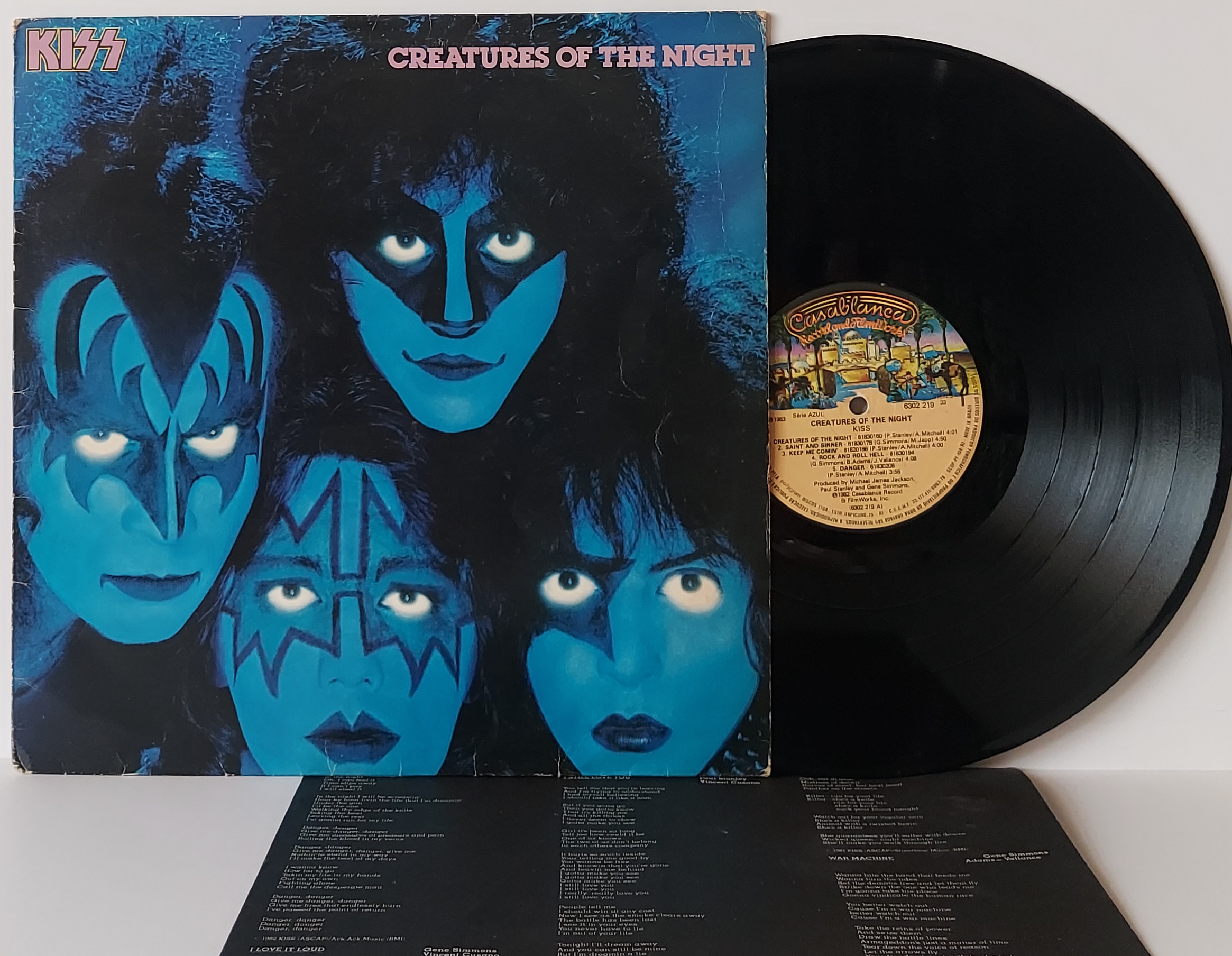 Kiss ‎– Creatures Of The Night - VINIL SP