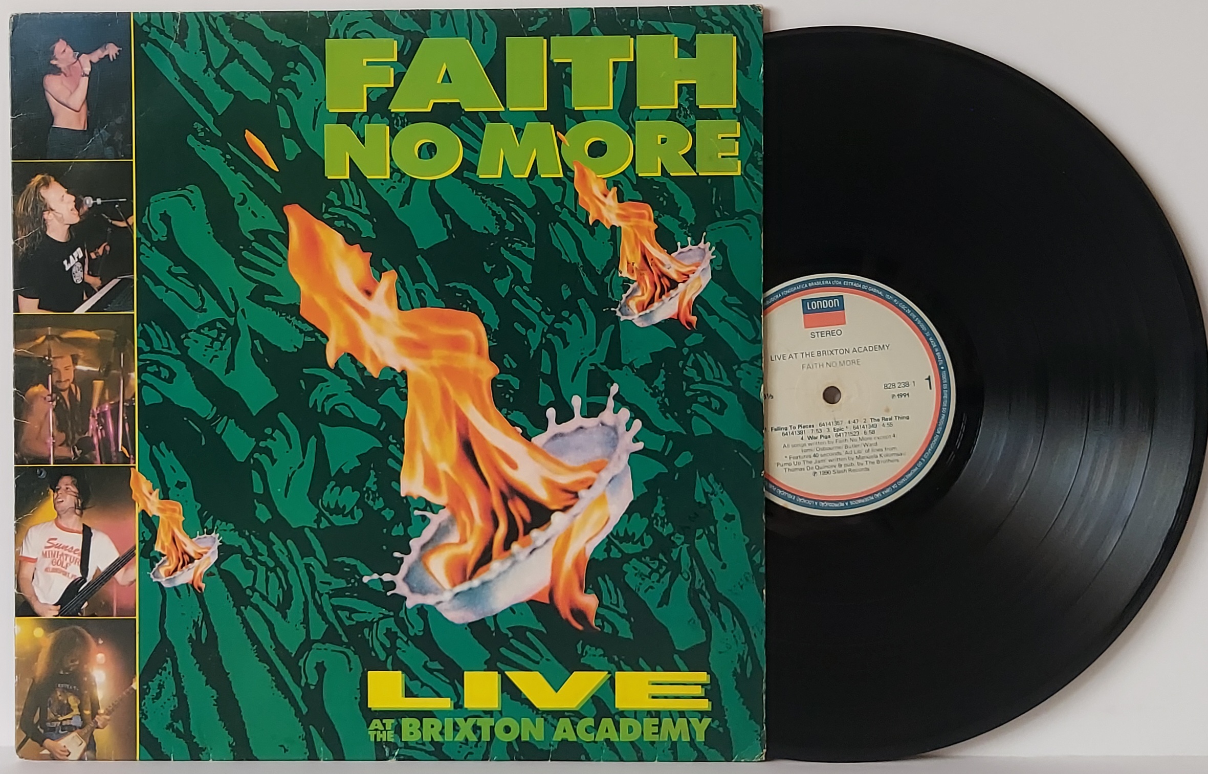 LP Faith No More – Live At The Brixton Academy - VINIL SP