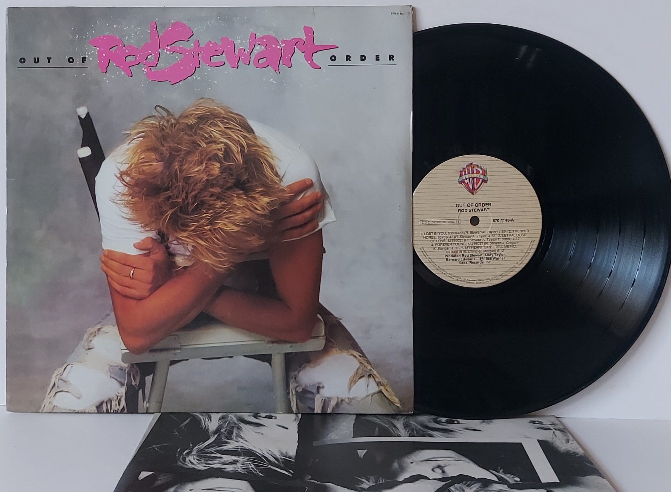 LP Rod Stewart – Out Of Order - VINIL SP