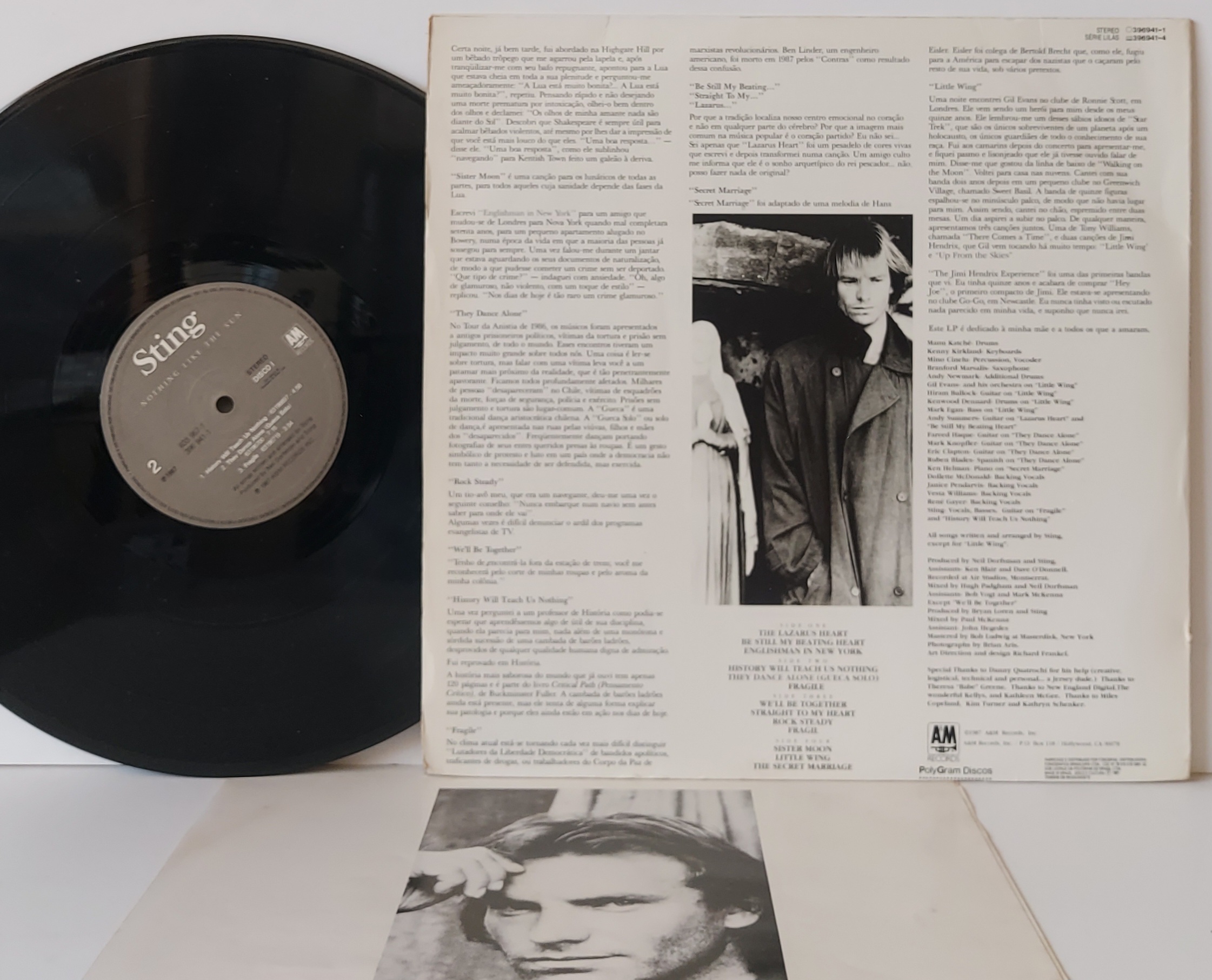 Sting ‎– ...Nothing Like The Sun - VINIL SP