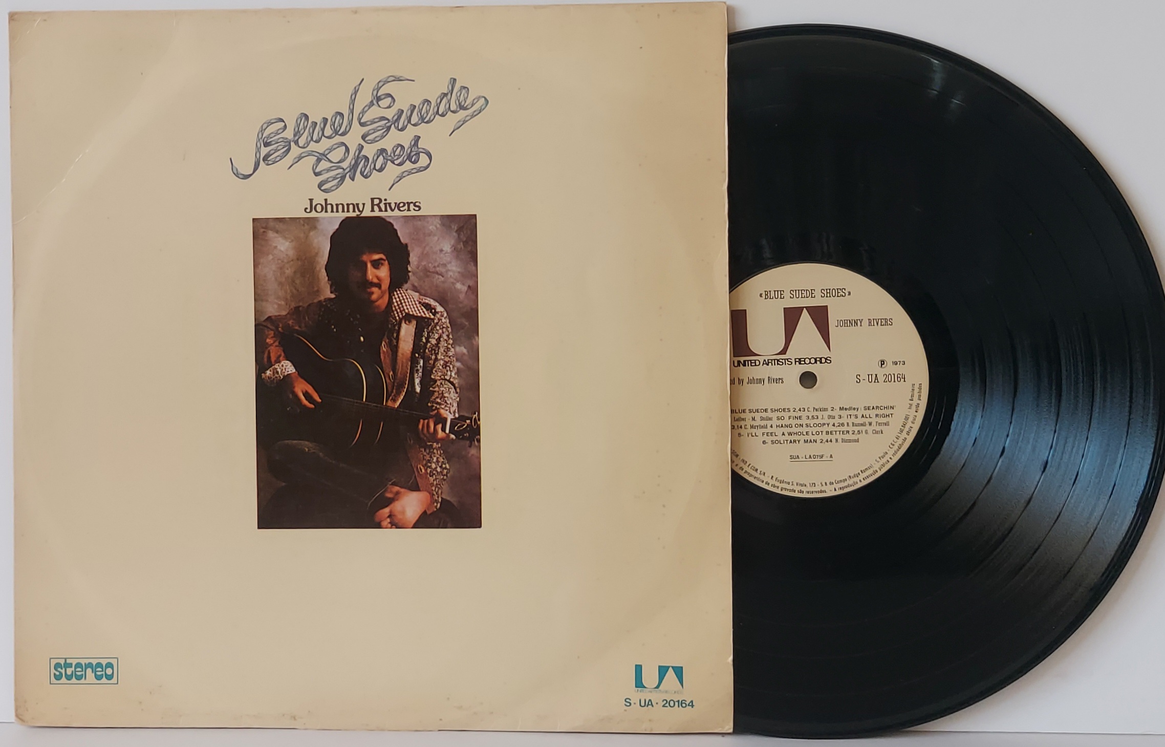 Johnny Rivers ‎– Blue Suede Shoes - VINIL SP