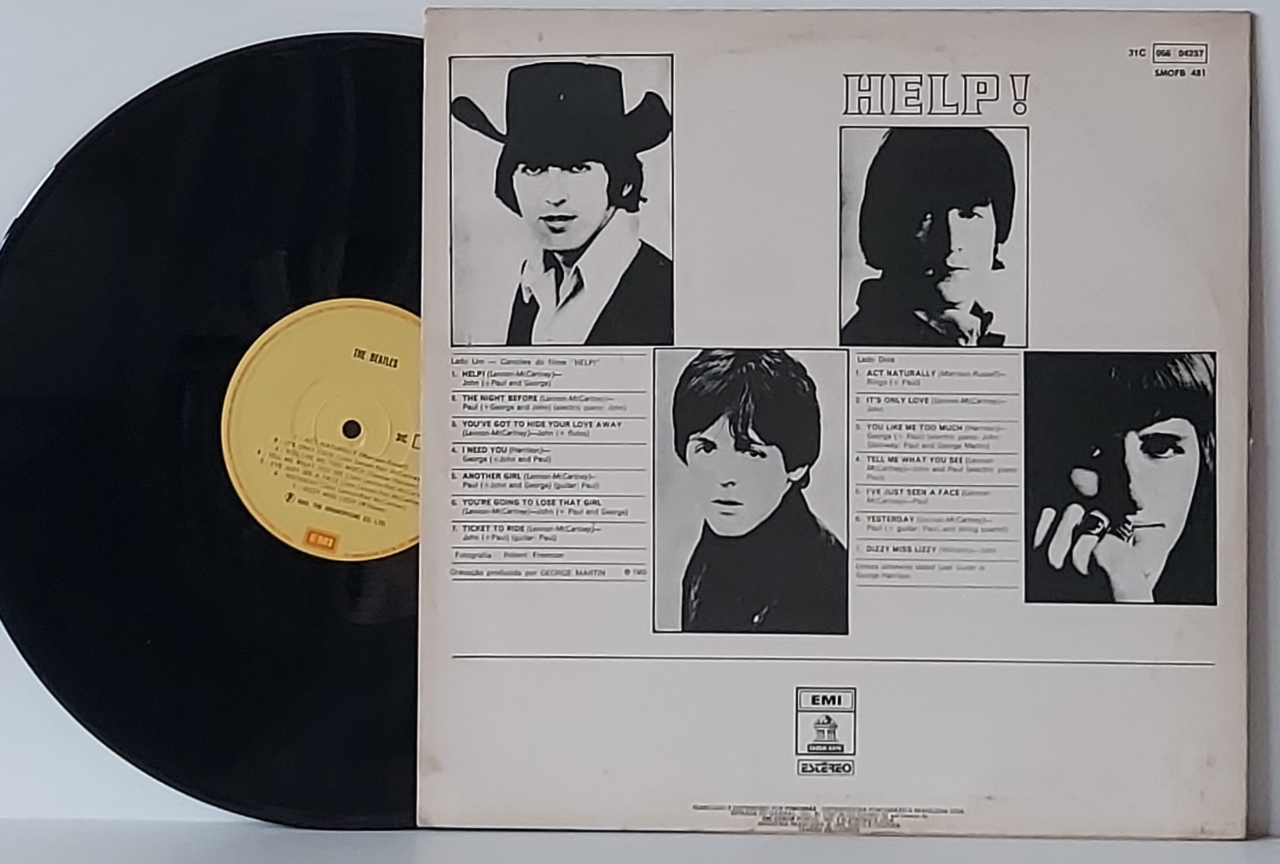 The Beatles ‎– Help! - VINIL SP