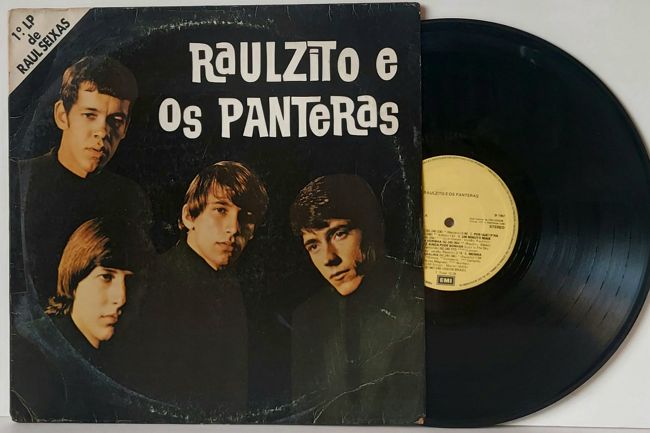 Raulzito E Os Panteras ‎– Raulzito E Os Panteras - VINIL SP