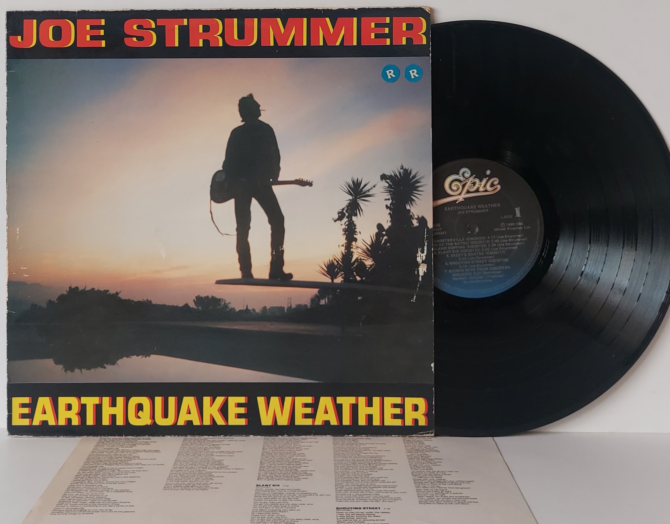 Joe Strummer ‎– Earthquake Weather - VINIL SP