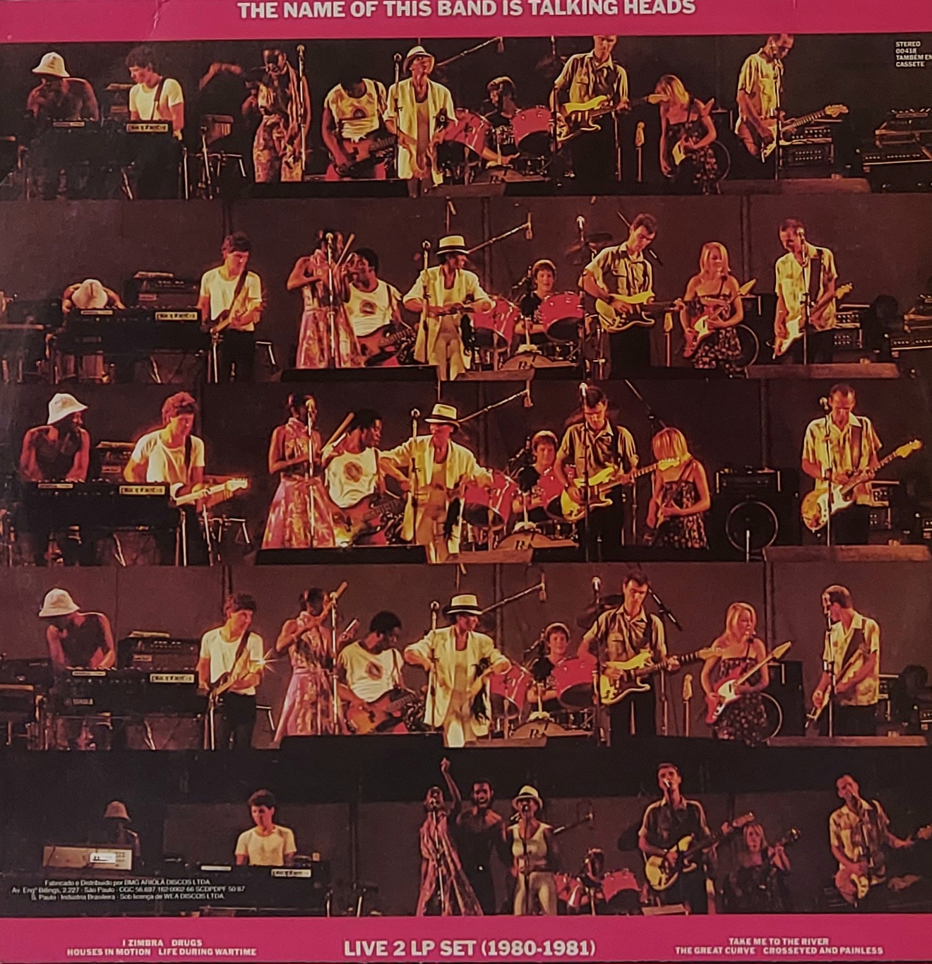 Talking Heads ‎– The Name Of This Band Is Talking Heads - VINIL SP