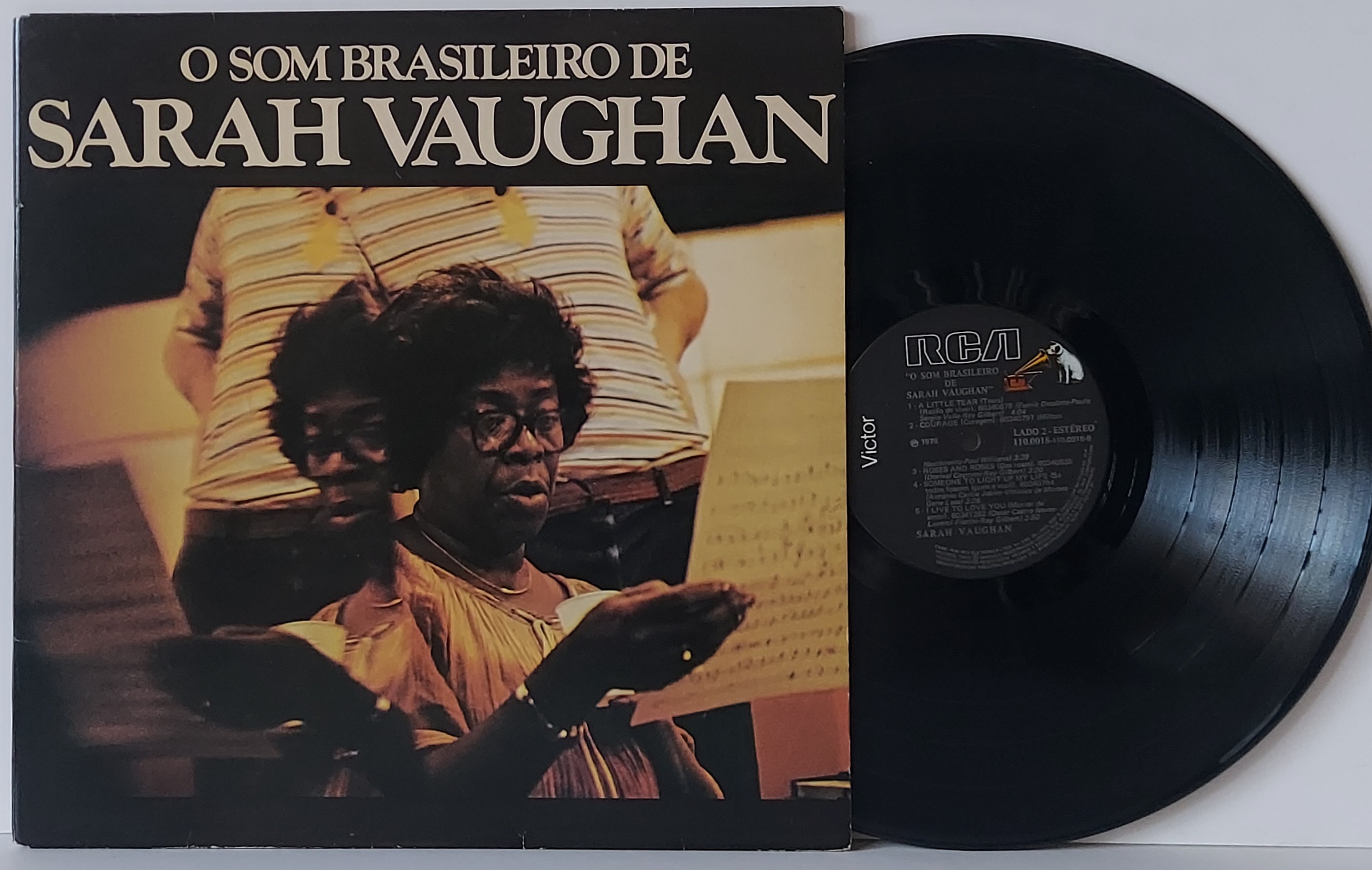 Sarah Vaughan ‎– O Som Brasileiro De Sarah Vaughan - VINIL SP