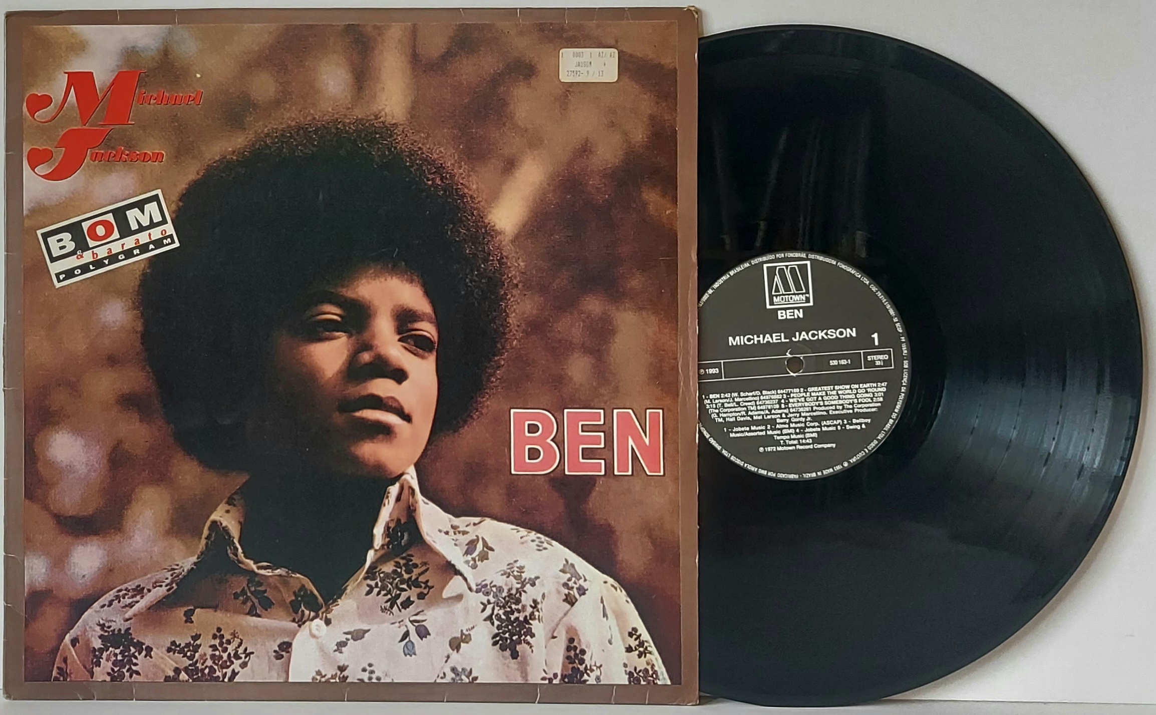 Michael Jackson ‎– Ben - VINIL SP