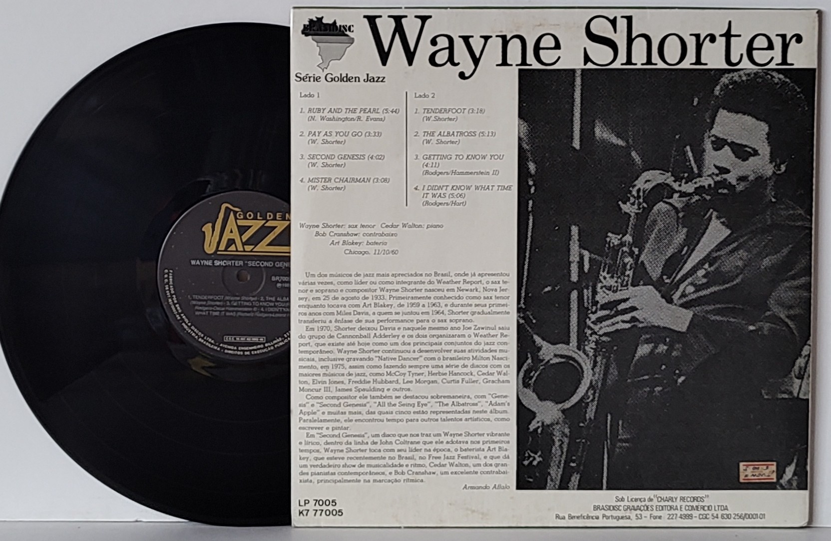 Wayne Shorter ‎– Second Genesis - VINIL SP