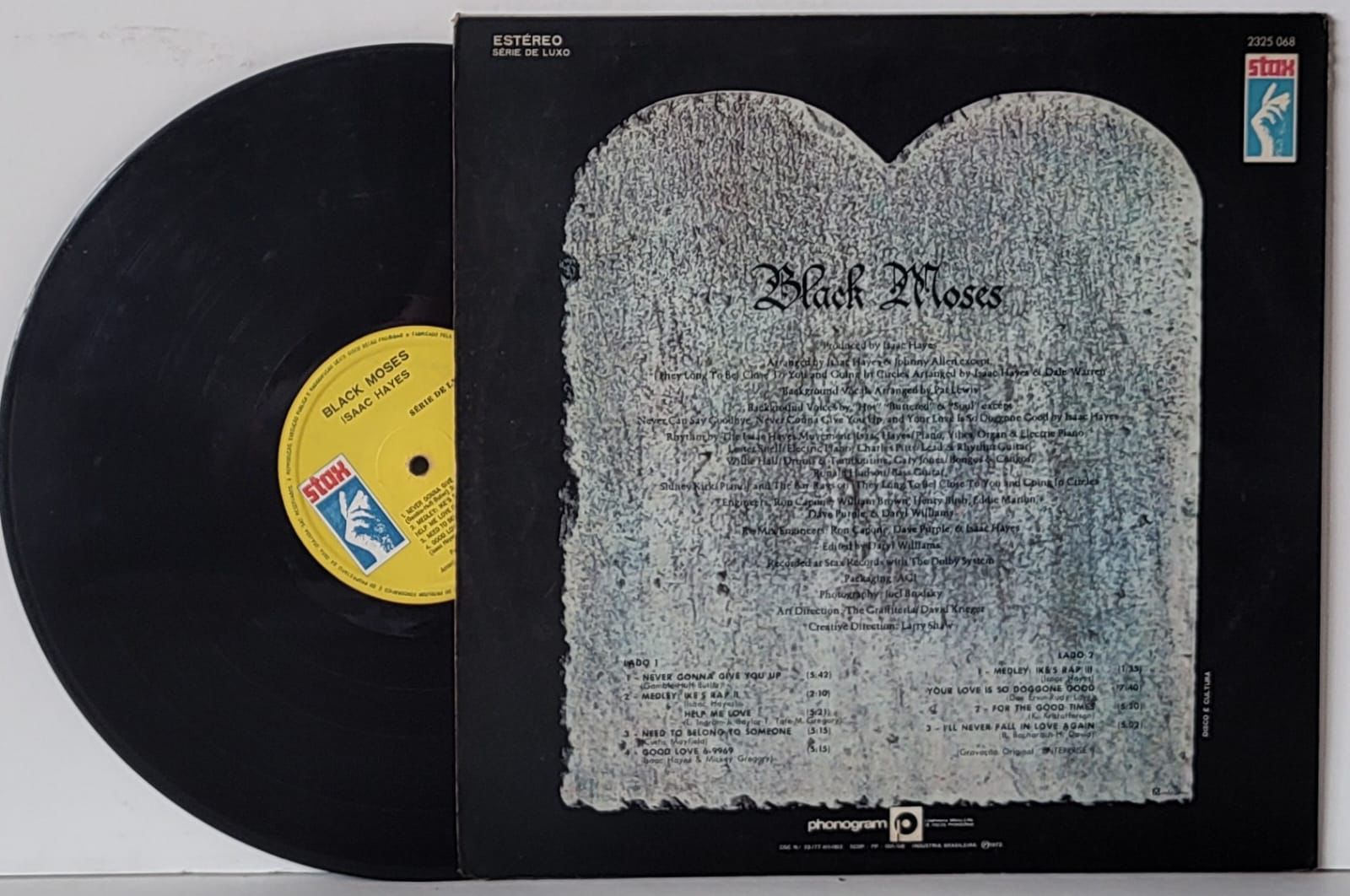 Isaac Hayes ‎– Black Moses - VINIL SP