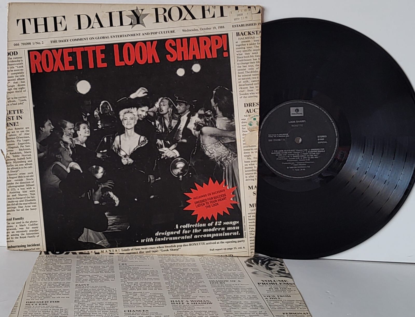 Roxette ‎– Look Sharp! - VINIL SP