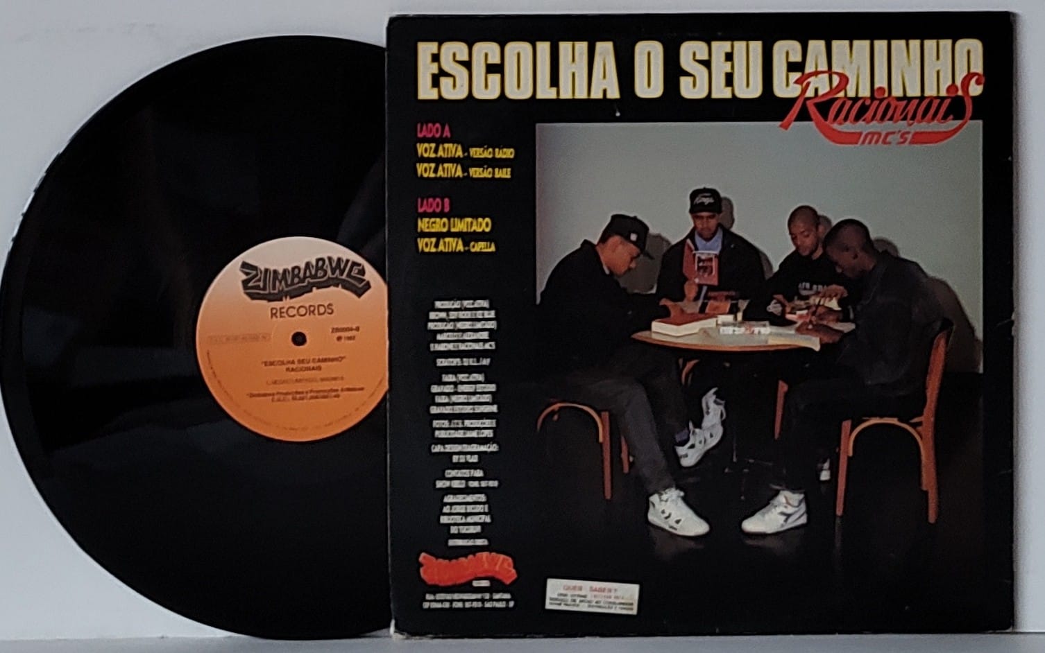 Racionais MC's ‎– Escolha O Seu Caminho - VINIL SP