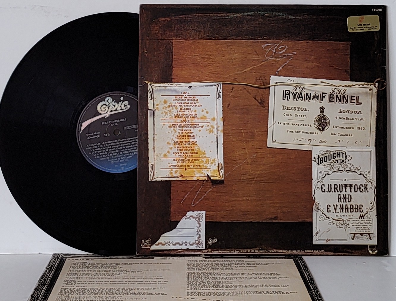Electric Light Orchestra Secret Messages Vinil Sp