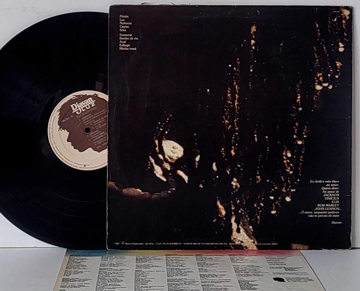 Djavan ‎– Luz - VINIL SP