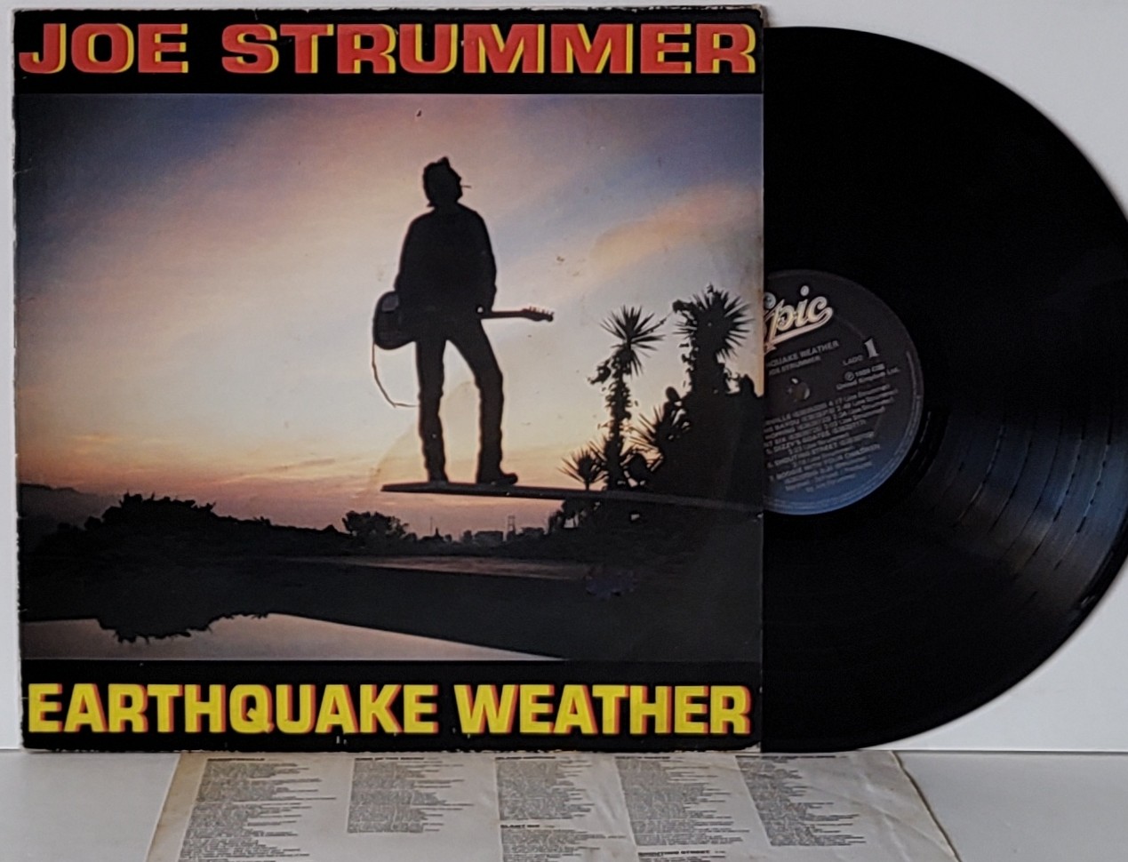 Joe Strummer ‎– Earthquake Weather - VINIL SP