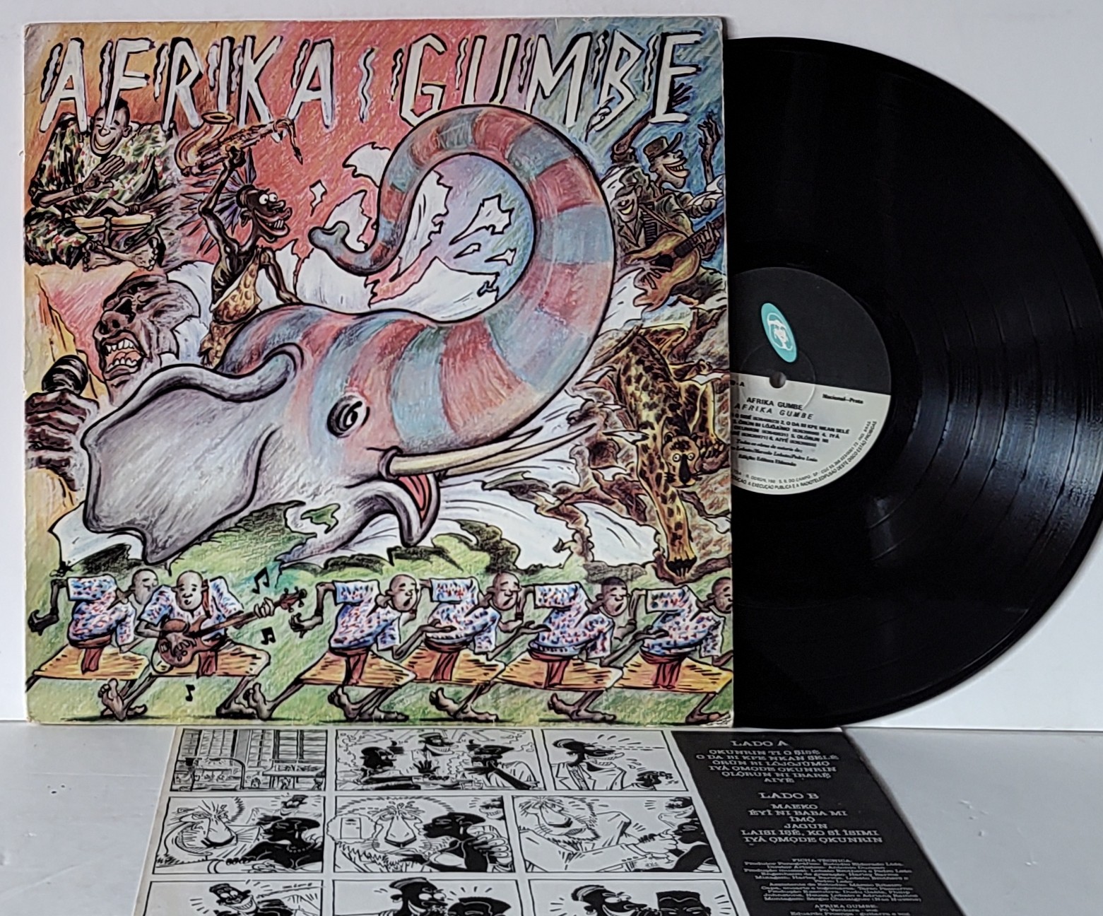 Afrika Gumbe ‎– Afrika Gumbe - VINIL SP