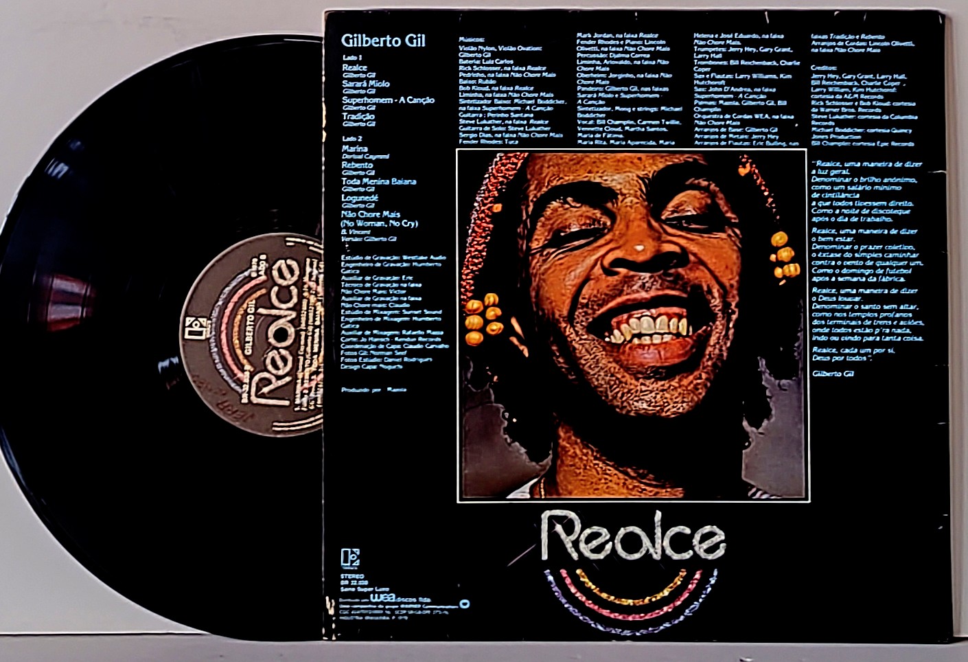 Gilberto Gil ‎– Realce - VINIL SP