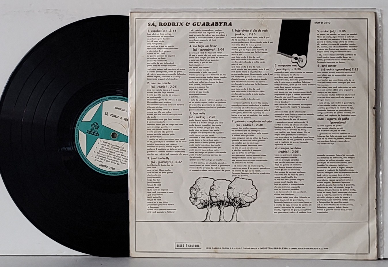 Sá, Rodrix & Guarabyra ‎– Passado Presente Futuro - VINIL SP