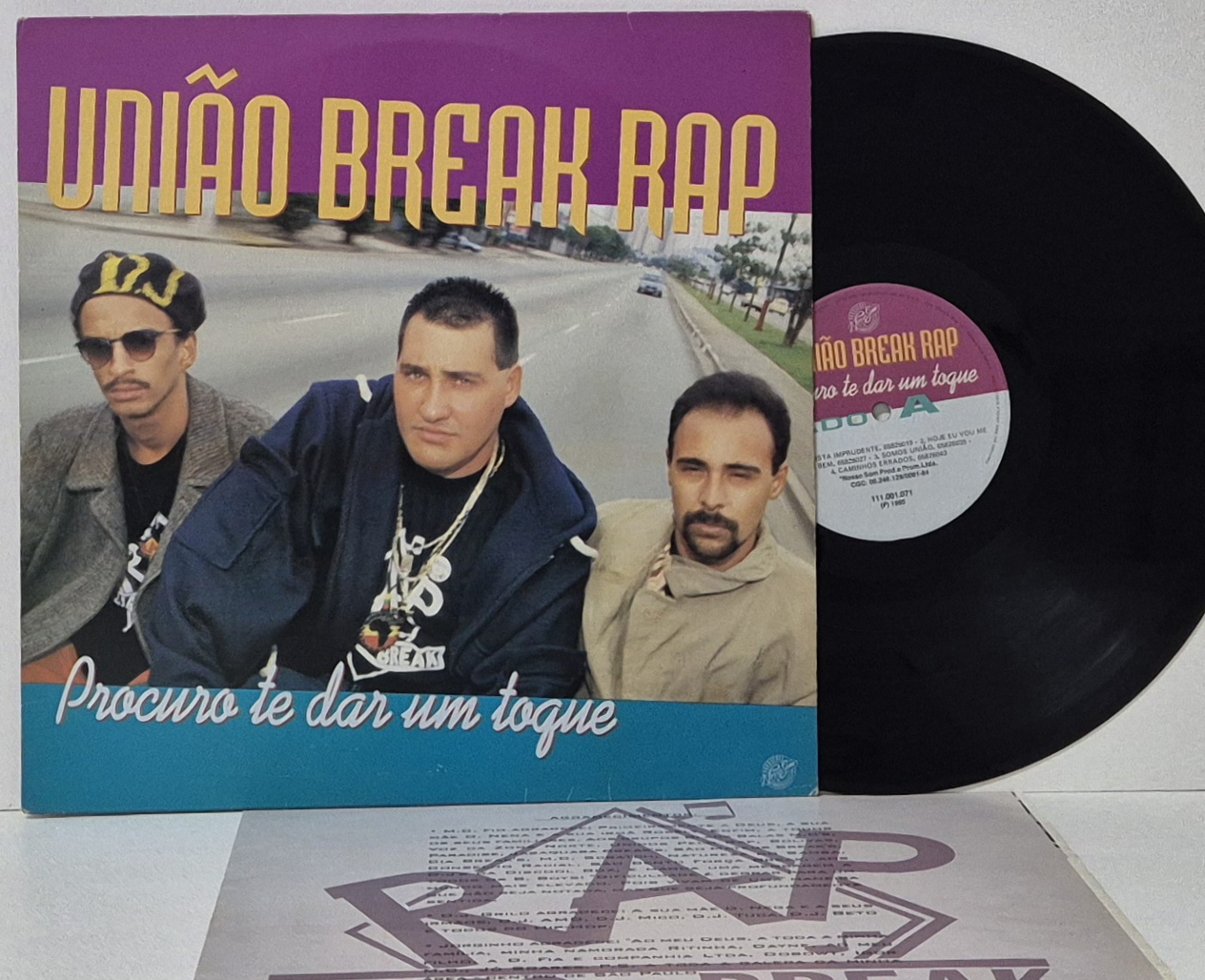 União Break Rap ‎– Procuro Te Dar Um Toque - VINIL SP