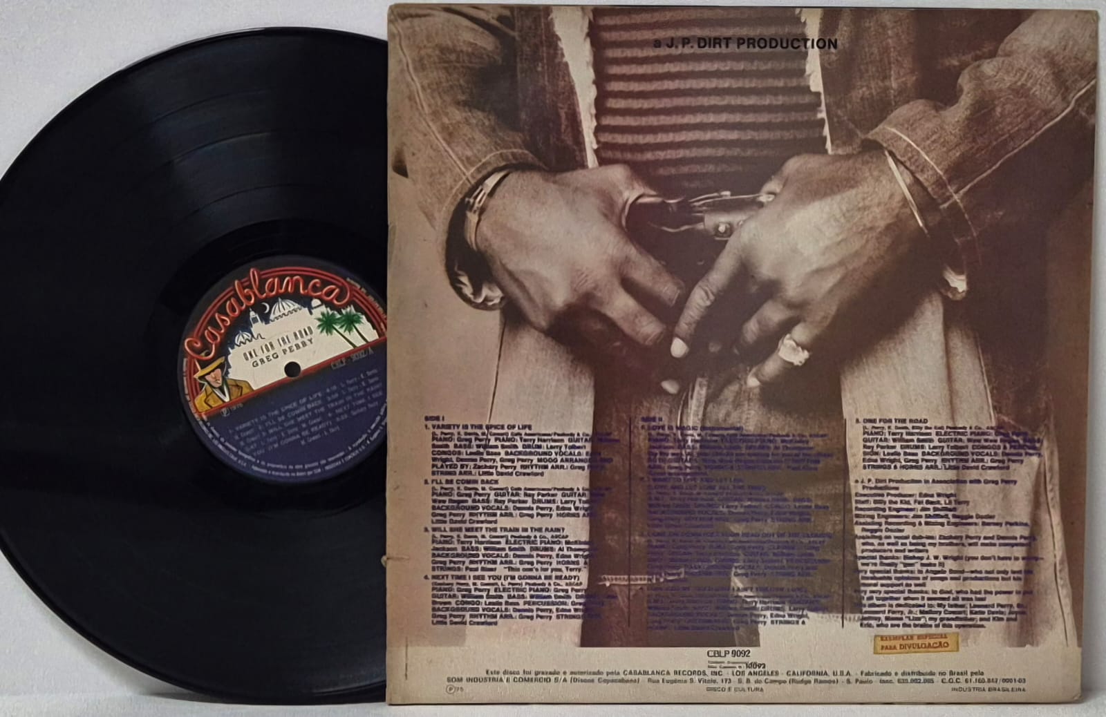 Greg Perry – One For The Road - VINIL SP