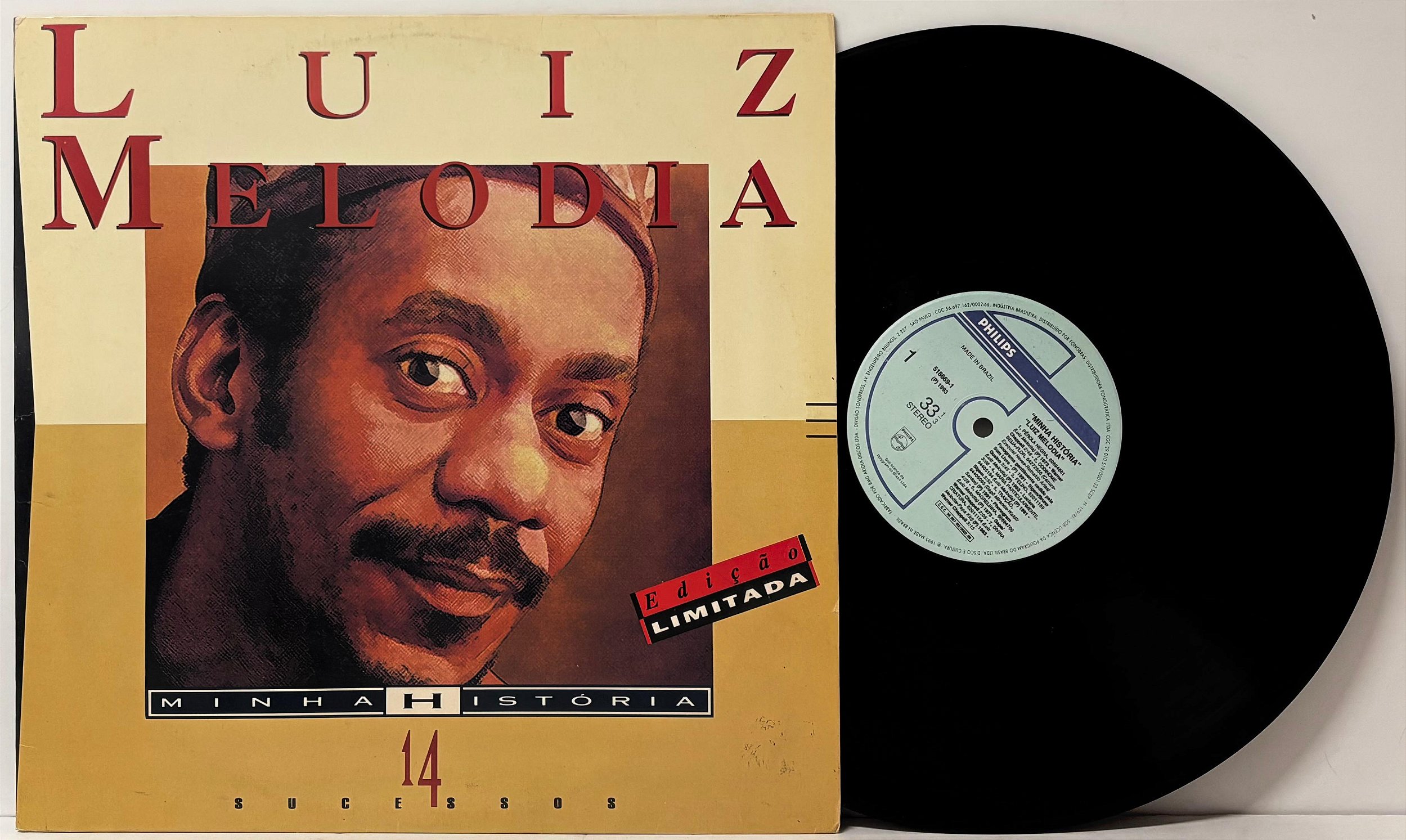 LP Luiz Melodia – Minha História - VINIL SP