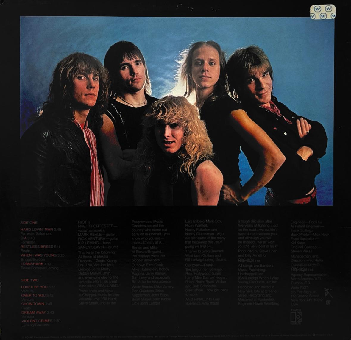 LP Riot – Restless Breed - VINIL SP