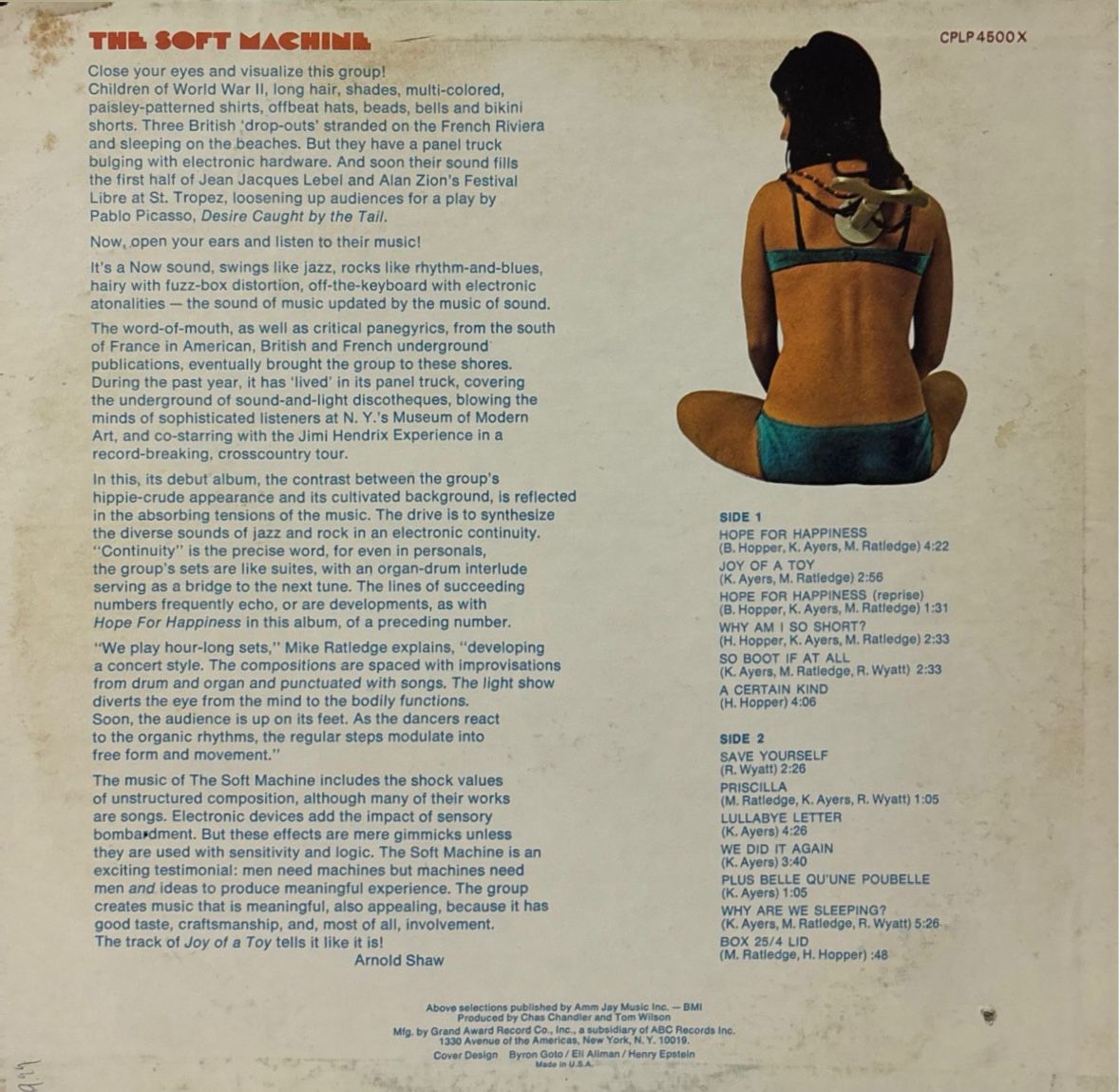 LP The Soft Machine* – The Soft Machine - VINIL SP