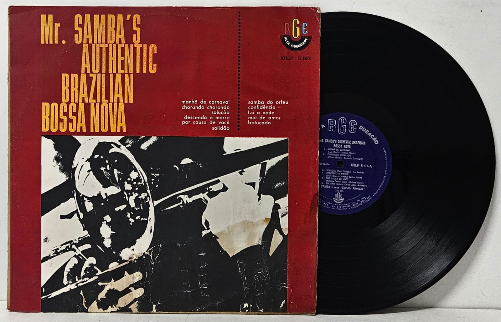 LP Mr. Samba E Seus "Skindôs Ritmicos"* – Mr. Samba's Authentic Brazil ...