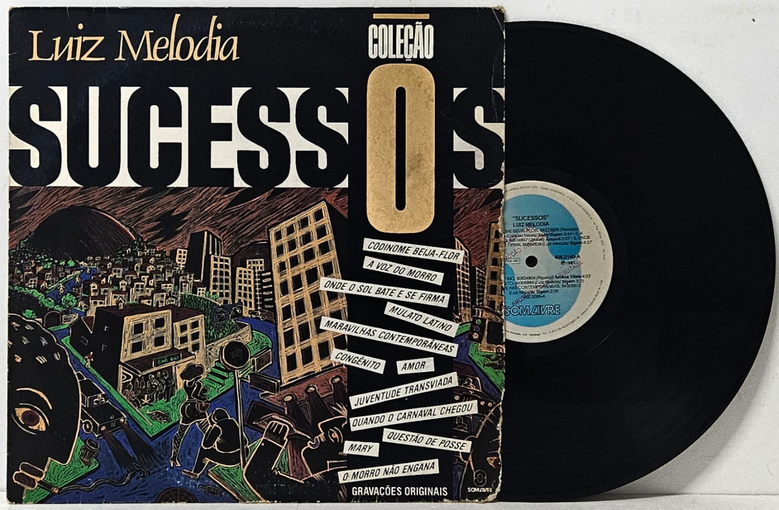 LP Luiz Melodia – Coleção Sucessos - VINIL SP