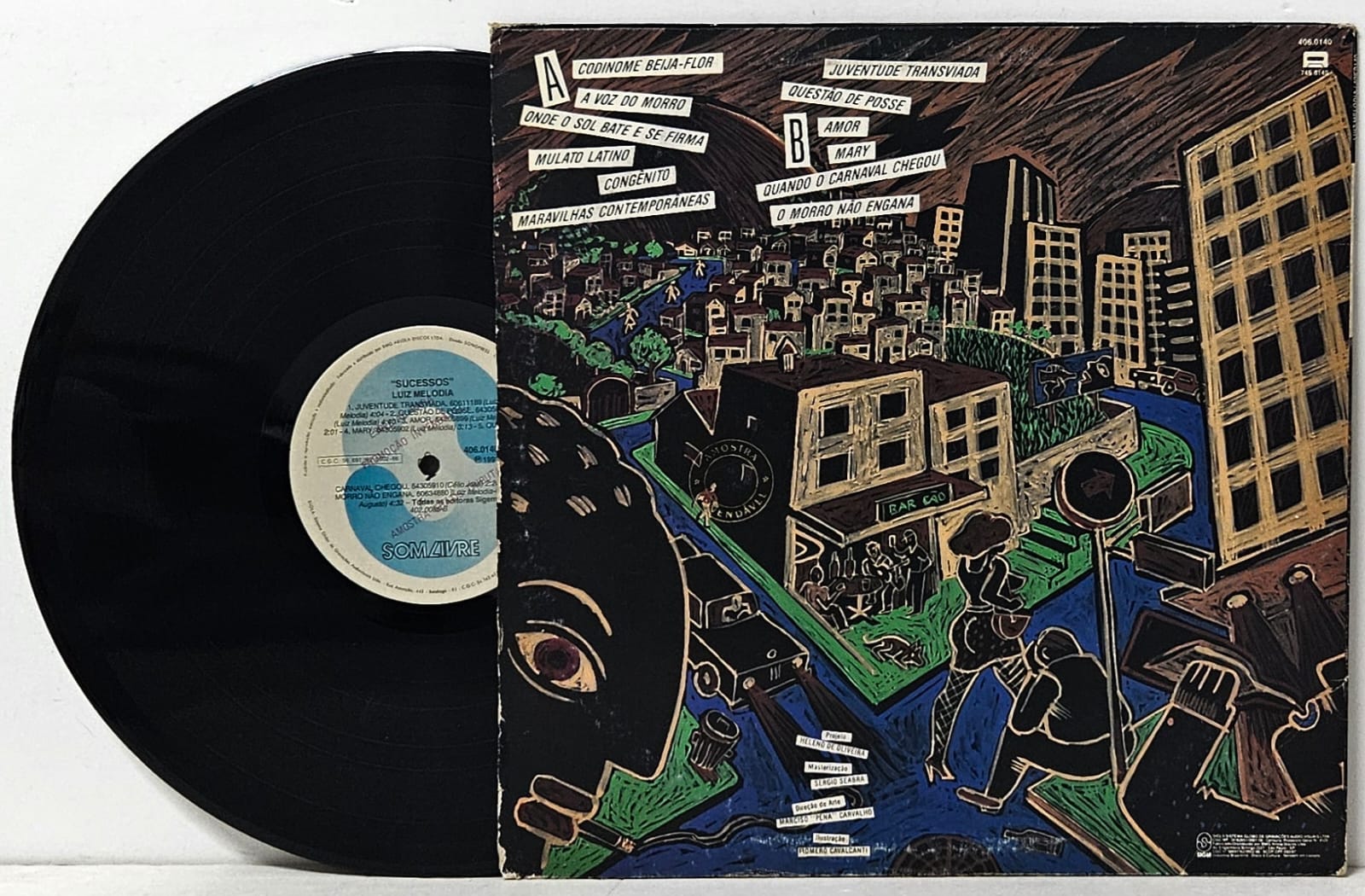 LP Luiz Melodia – Coleção Sucessos - VINIL SP