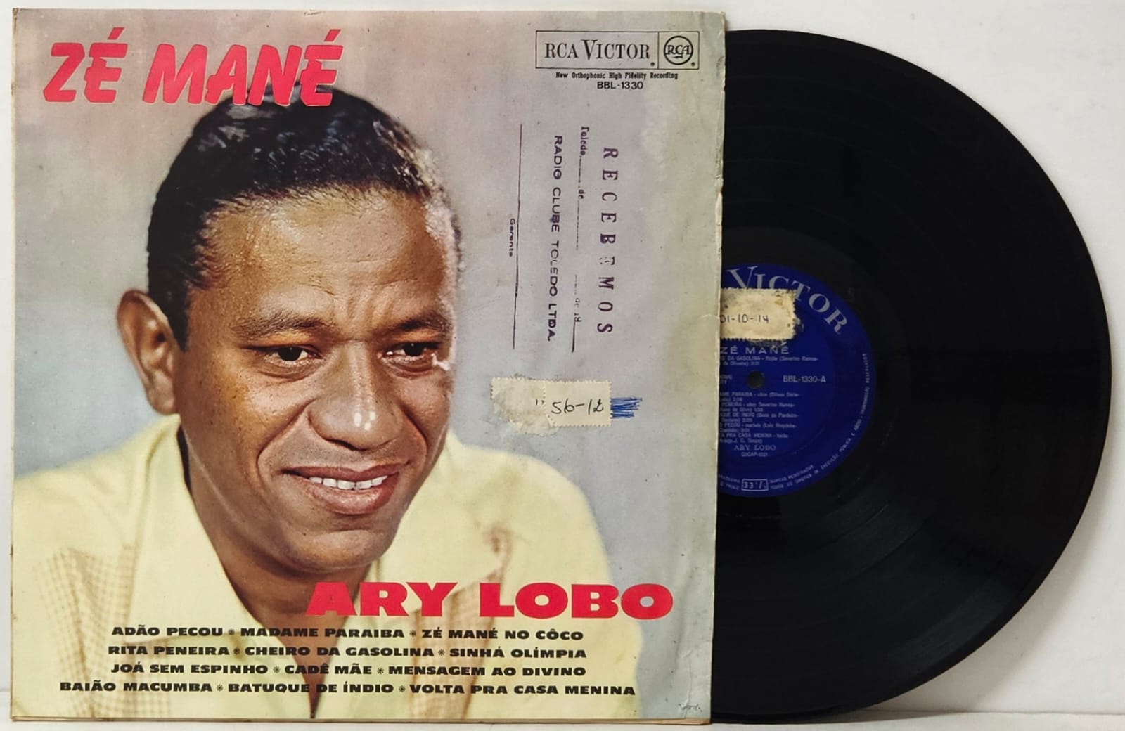 LP Ary Lobo – Zé Mané - VINIL SP