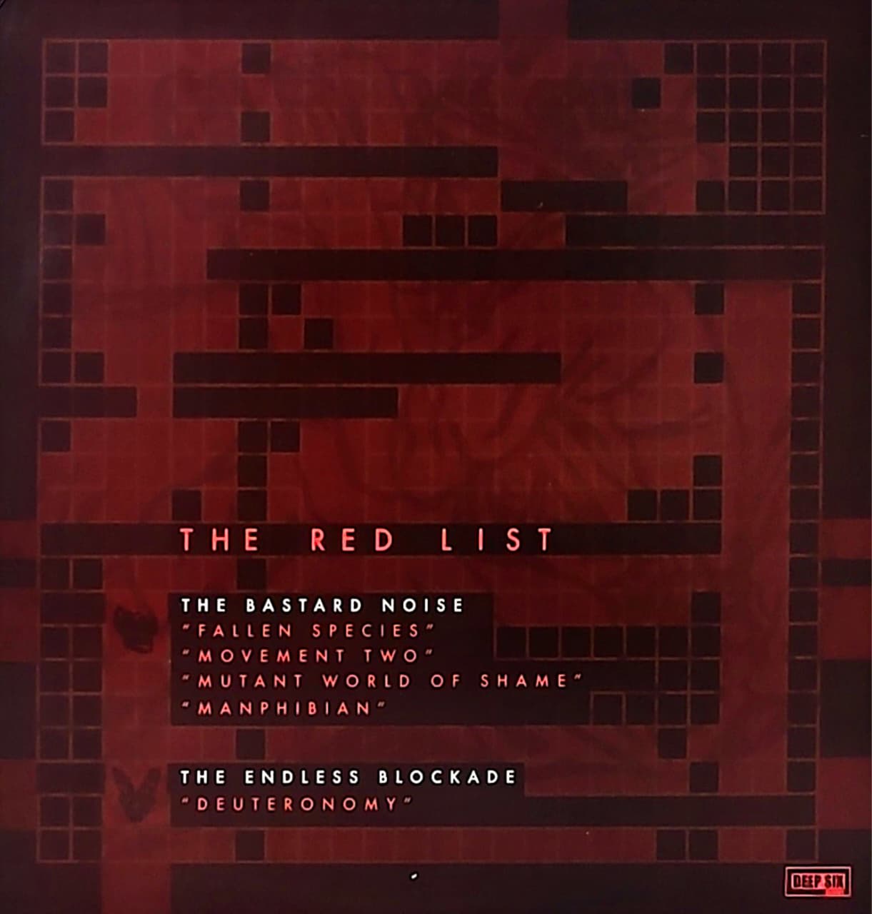 LP The Endless Blockade / The Bastard Noise – The Red List - VINIL SP