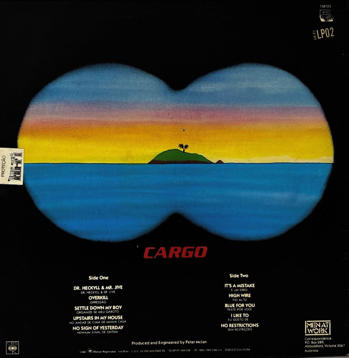 LP Men At Work – Cargo - VINIL SP