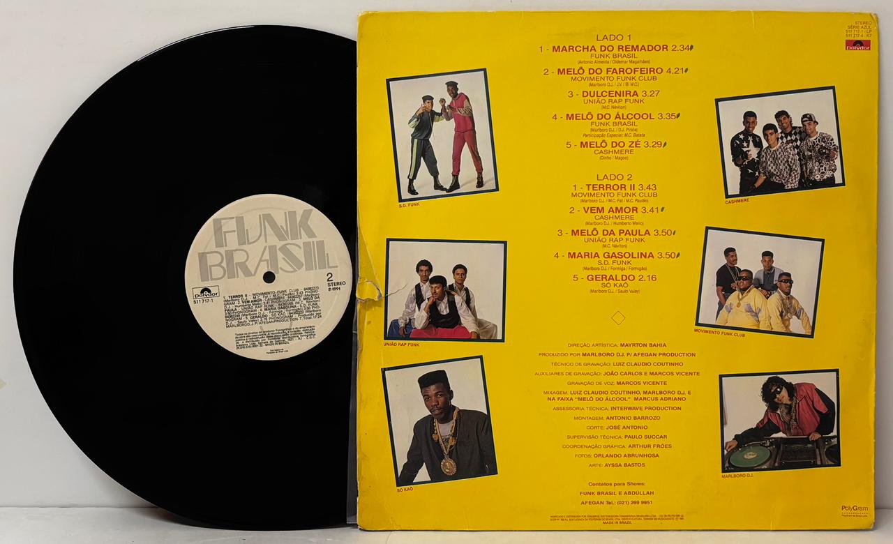 LP Various – Marlboro D.J. Apresenta Funk Brasil 3 - VINIL SP