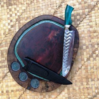 FACA SG PICANHEIRA ZEUS 10 POLEGADAS AZUL - Tabuas para churrasco bannach