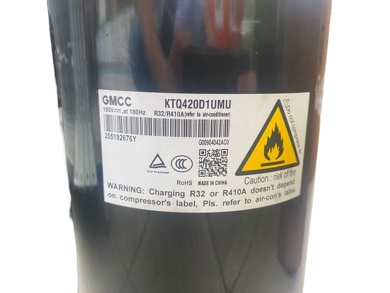 COMPRESSOR INVERTER 48/60.000 BTUS GMCC KTQ420D1UMU - Sudeste Climatização