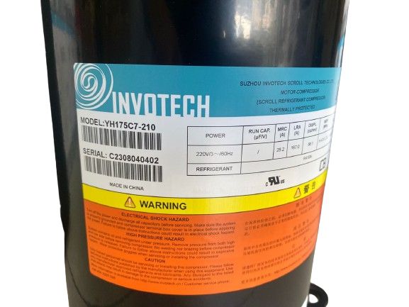 COMPRESSOR SCROLL INVOTECH YH175C7 - 220V R410A - 5 TR - Sudeste ...