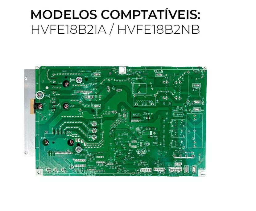 PLACA MODULO ELETRONICO DE CONTROLE CONDENSADORA SPLIT ELGIN ECO ...