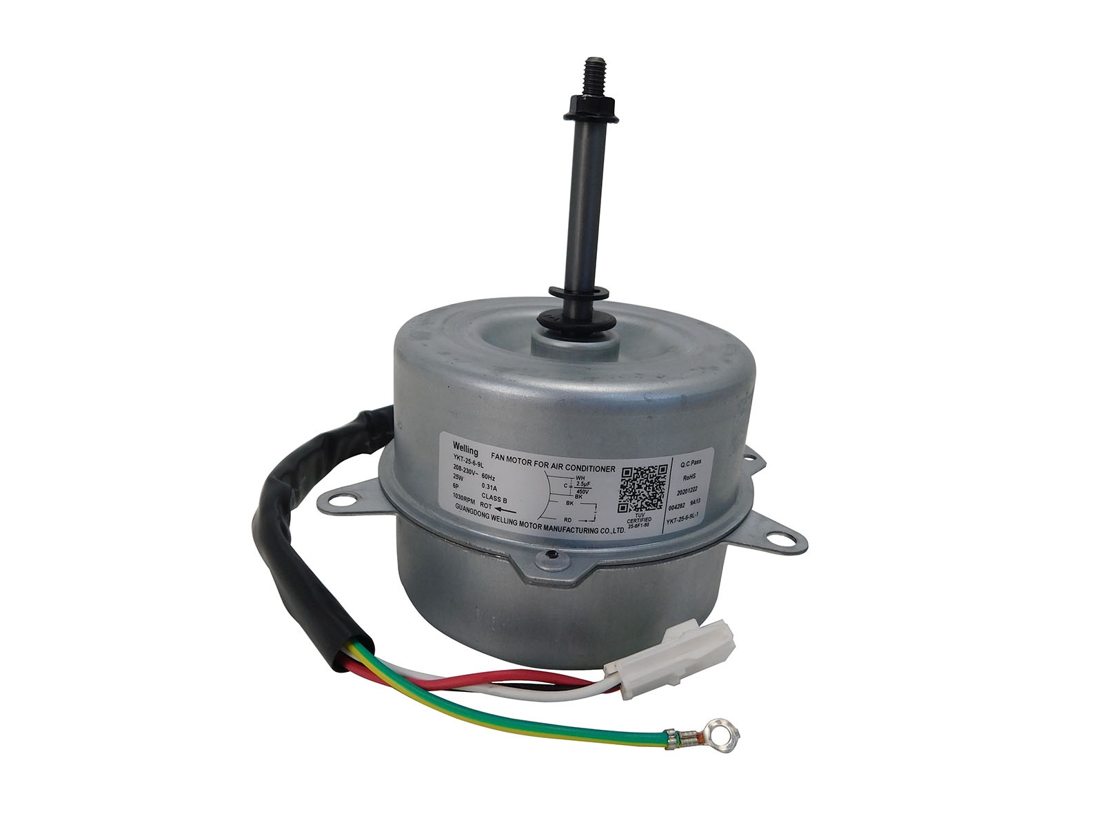MOTOR VENTILADOR CONDENSADORA SPLIT AGRATTO INVERTER 9 À 12.000 BTUS - ICST9-12 - YKT-25-6-9L ...