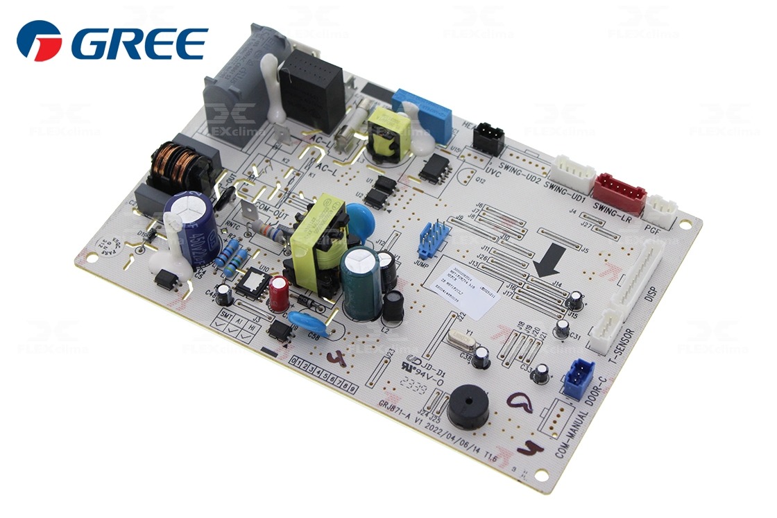 PLACA DA EVAPORADORA SPLIT GREE INVERTER G-TOP PLUS 12.000 BTUS ...