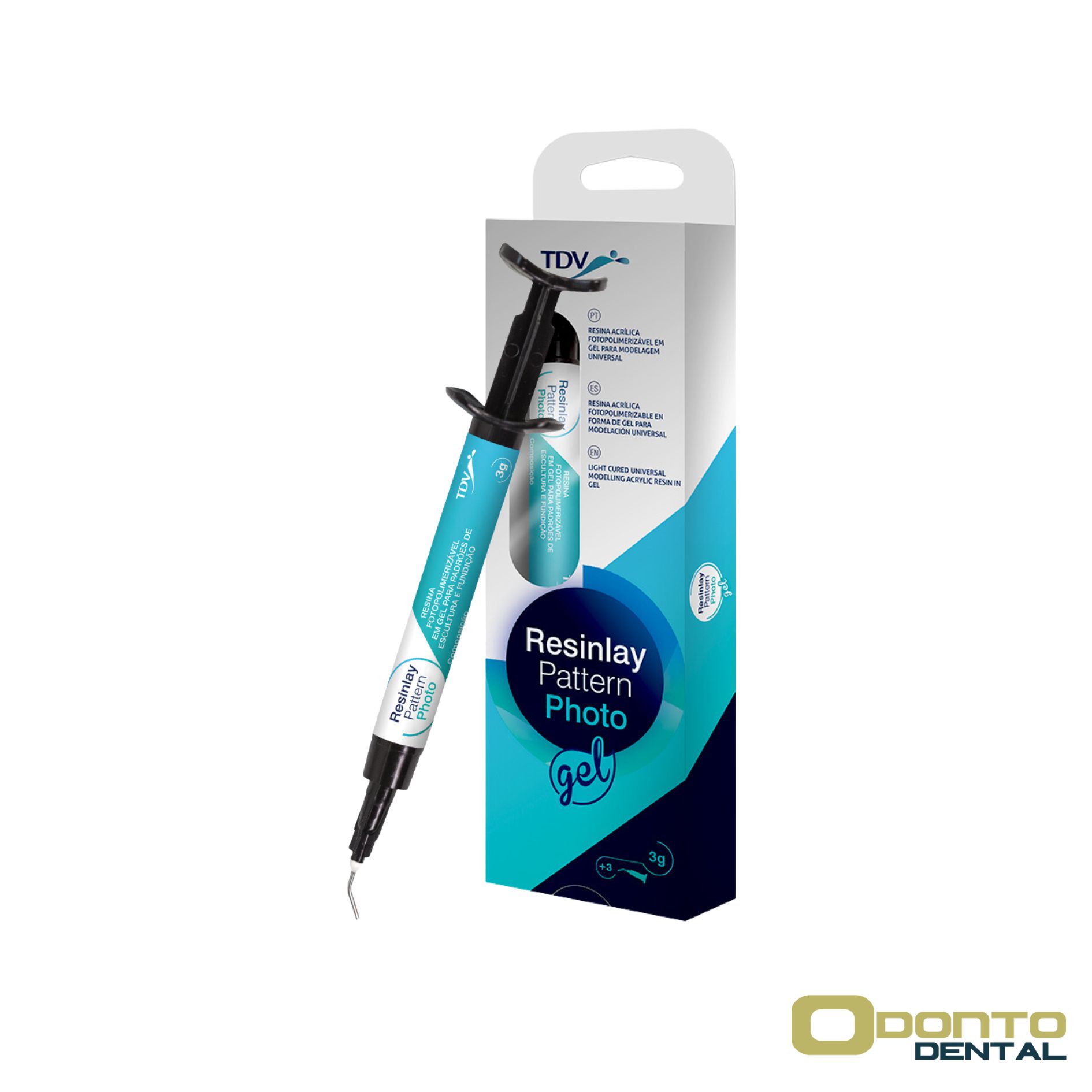 Resina Acrílica Fotopolimerizável TDV - Odonto Dental Produtos ...