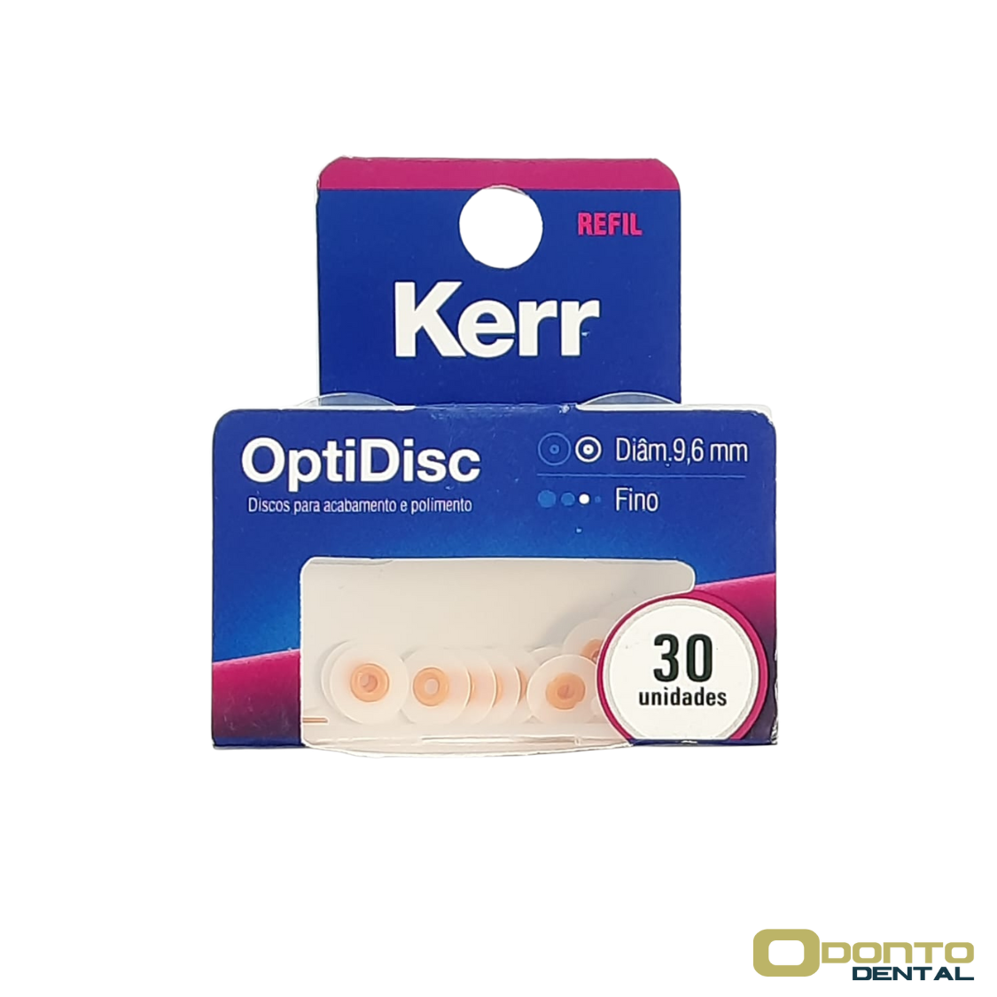 OptiDisc Kerr refil discos de lixa translúcidos - Odonto Dental ...