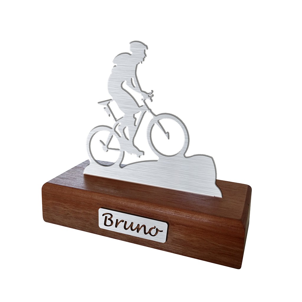 Troféu Decor Personalizado Com Nome e Esporte - WIN Porta Medalhas