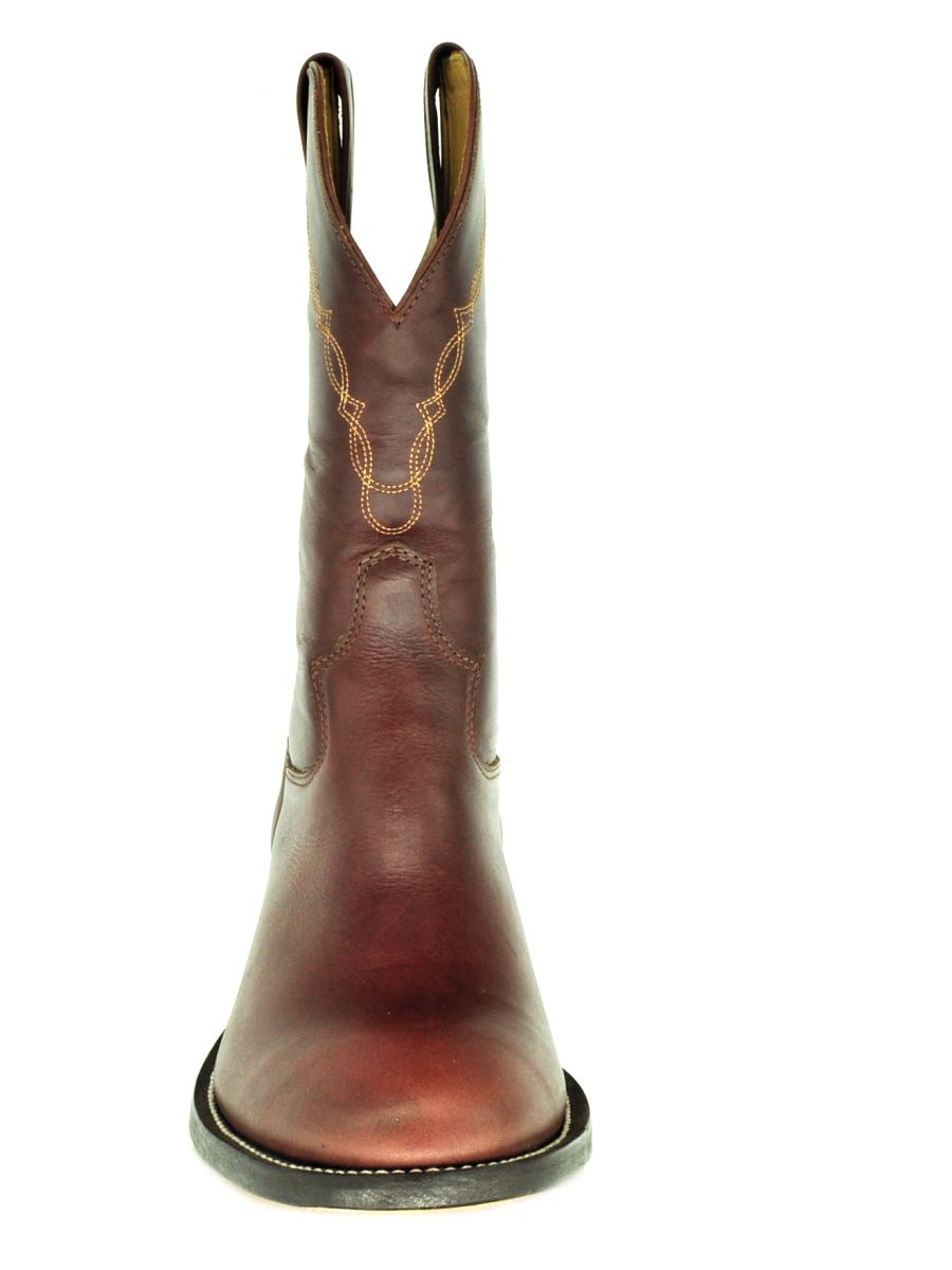 Bota Masc Bico Redondo Pull Up Brown Pull Up Brown Jácomo - Zona ...